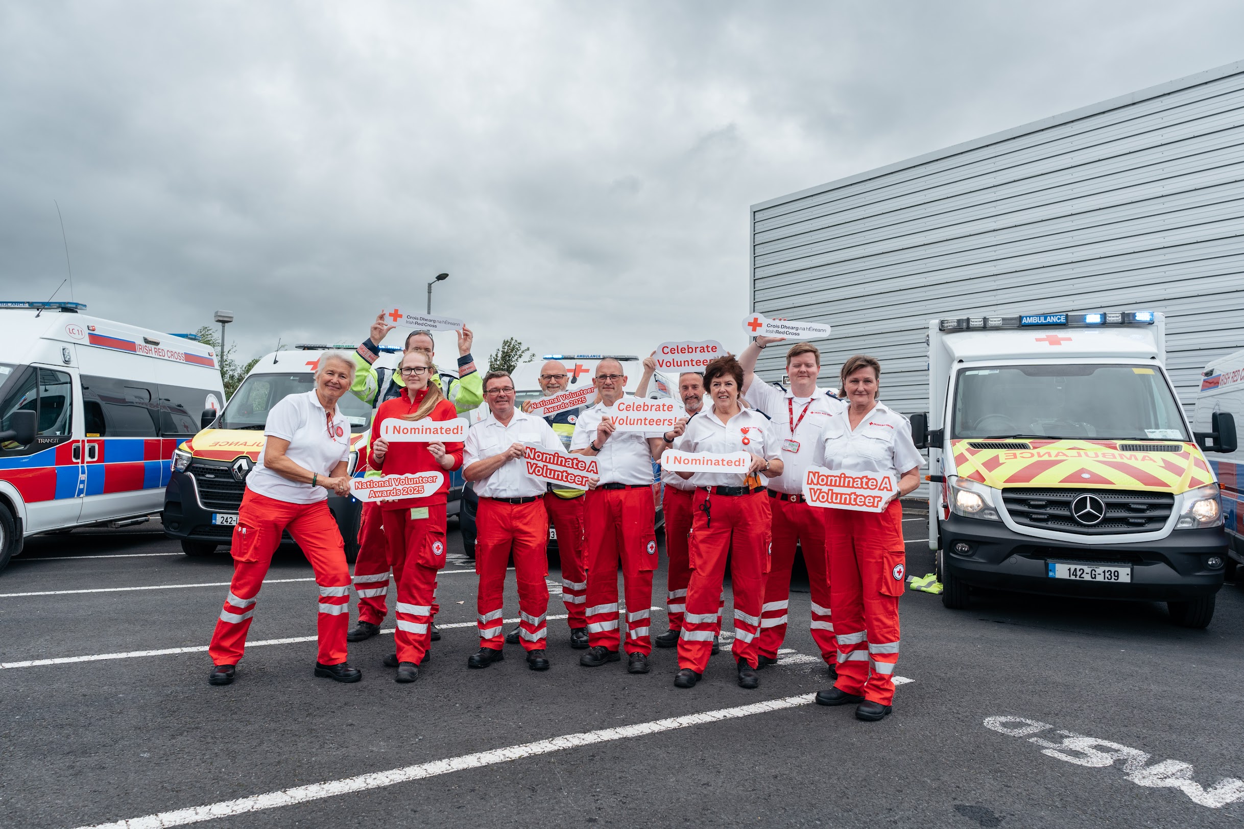 Irish Red Cross National Volunteer Awards - Irish Red Cross
