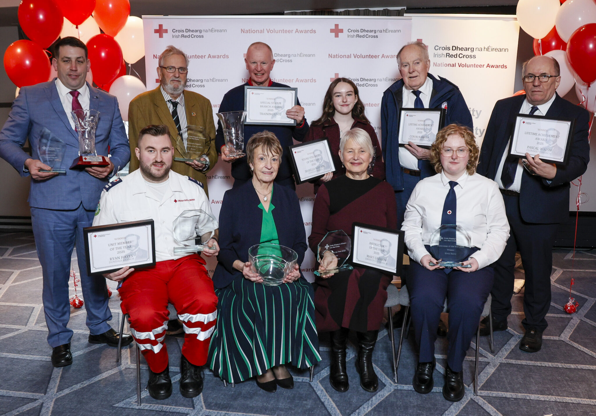 The Irish Red Cross National Volunteer Awards 2025 Winners - Irish Red ...